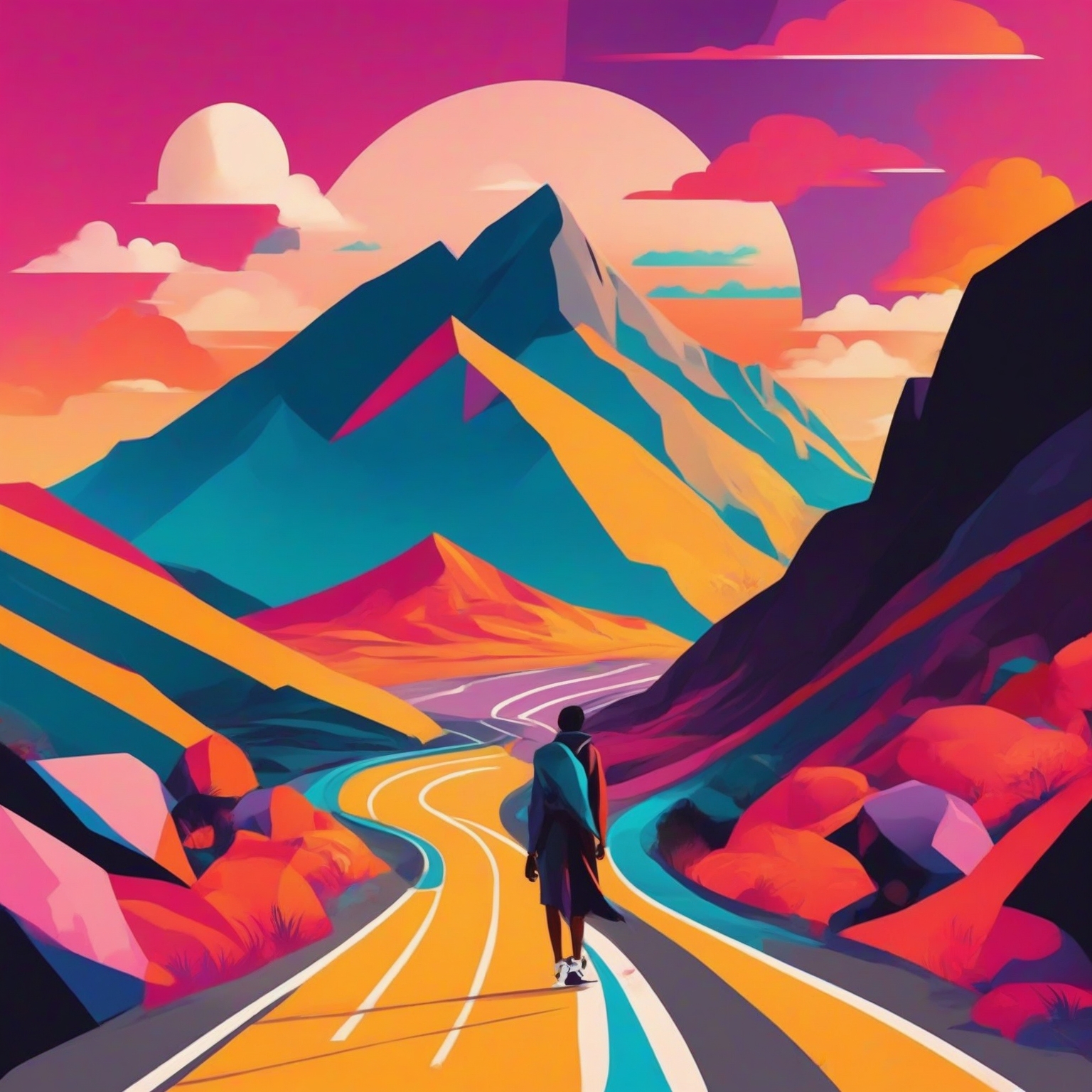 Lost in the Asphalt Labyrinth: Finding Yourself on the Open Road