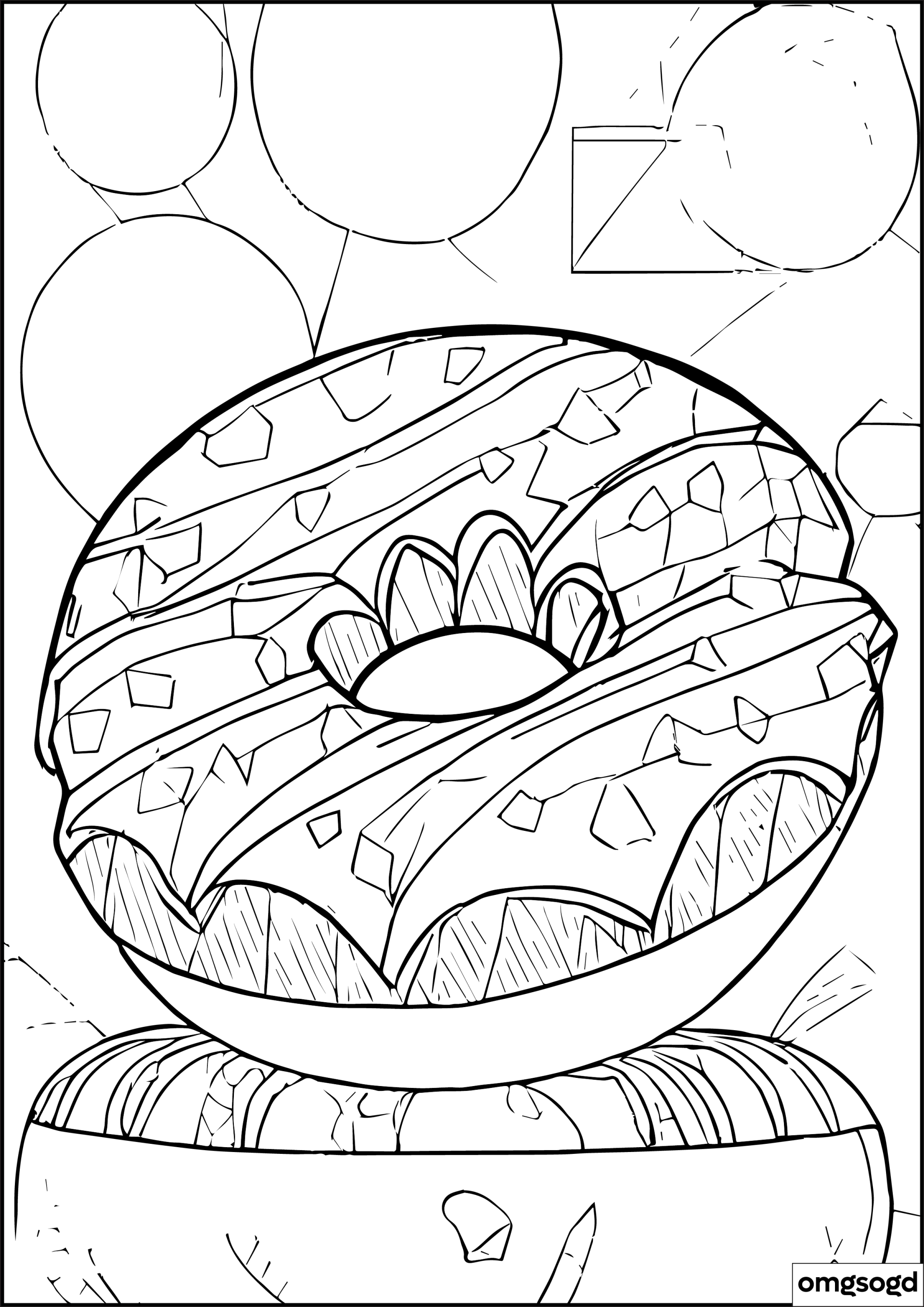 Sweeten Your Day with 10 Free Kawaii Dessert Coloring Pages!
