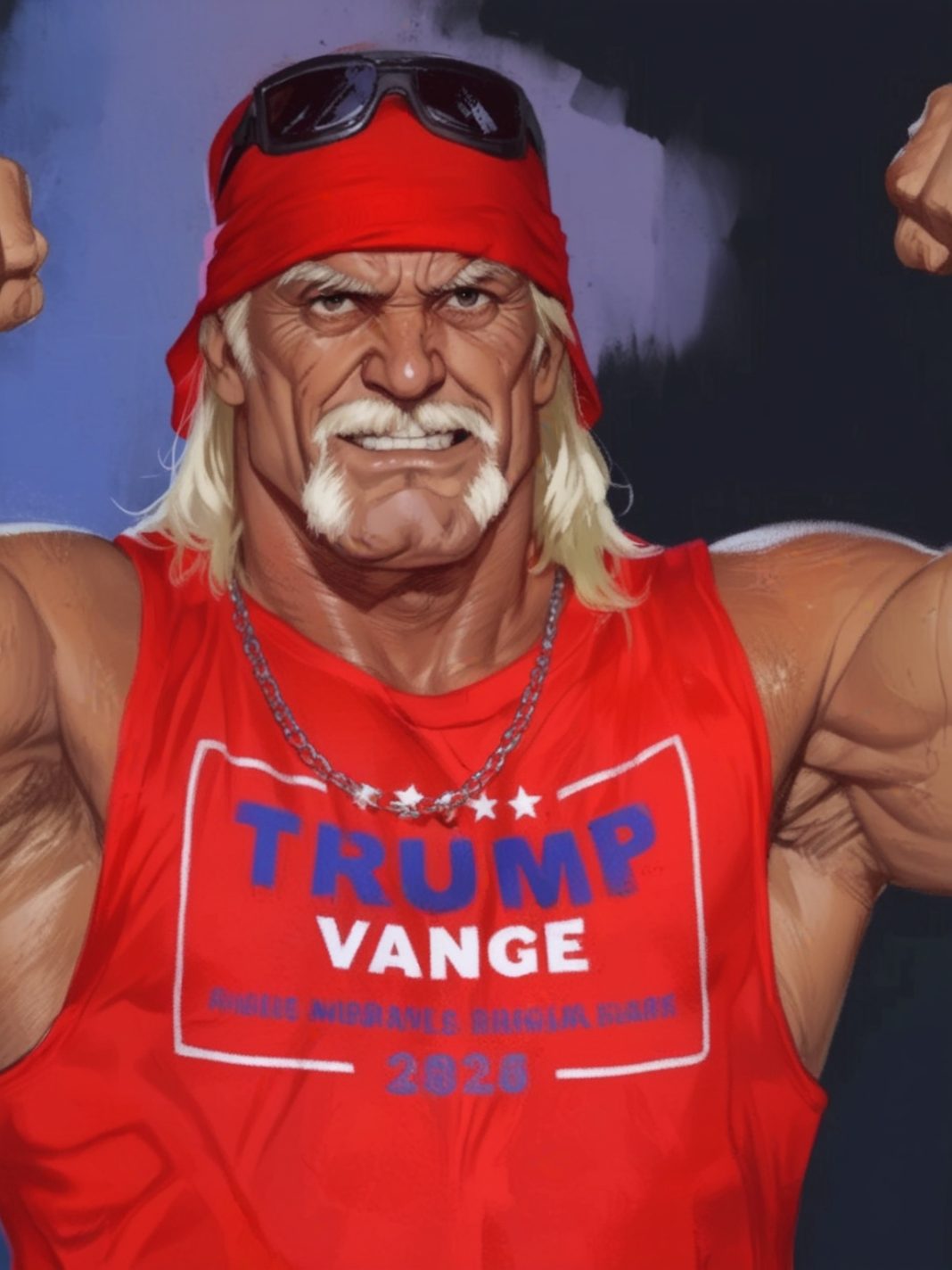 Hulk Hogan: You want me to body slam Kamala Harris?